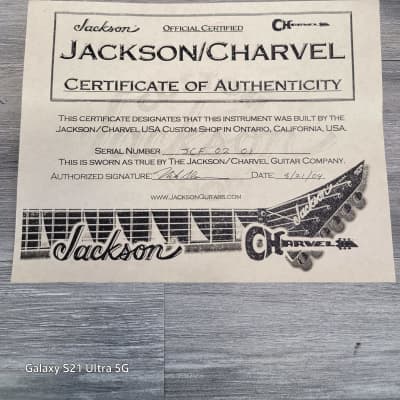 2004 USA Jackson custom shop, Robbin Crosby "BIG Red "(double | Reverb