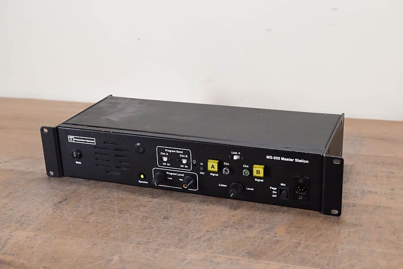 Production Intercom MS-200 2-Channel Master Station (NO POWER | Reverb