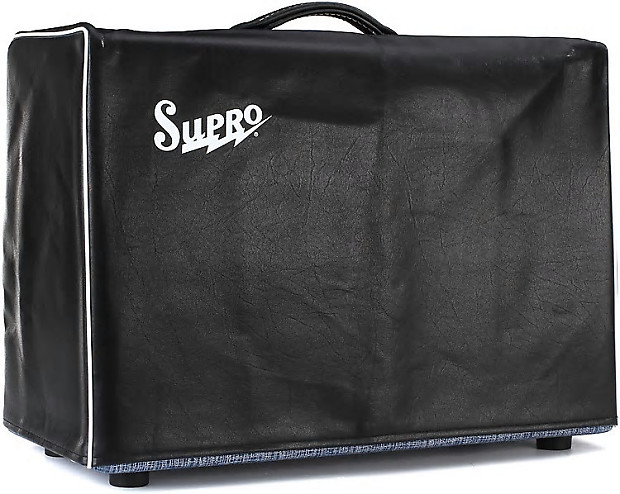Supro Black Vinyl Amp VC12 Cover - 1x12" - 2x10" | Reverb