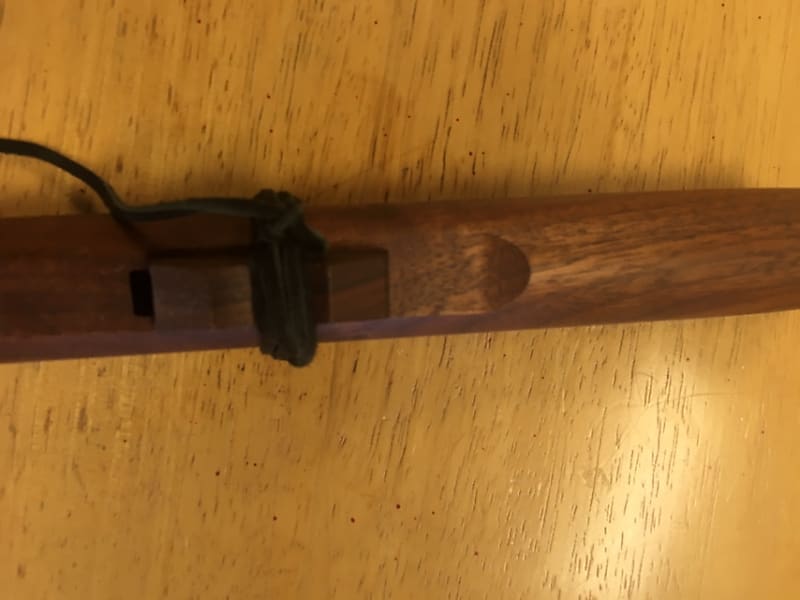 Butch Hall Wood Flute in G minor #216 Tongue Oil Finish | Reverb