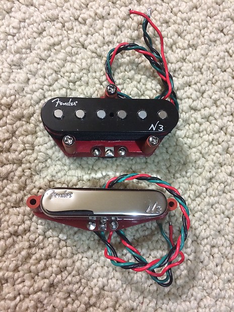 Fender N3 Noiseless Telecaster pickups with S1 switching | Reverb
