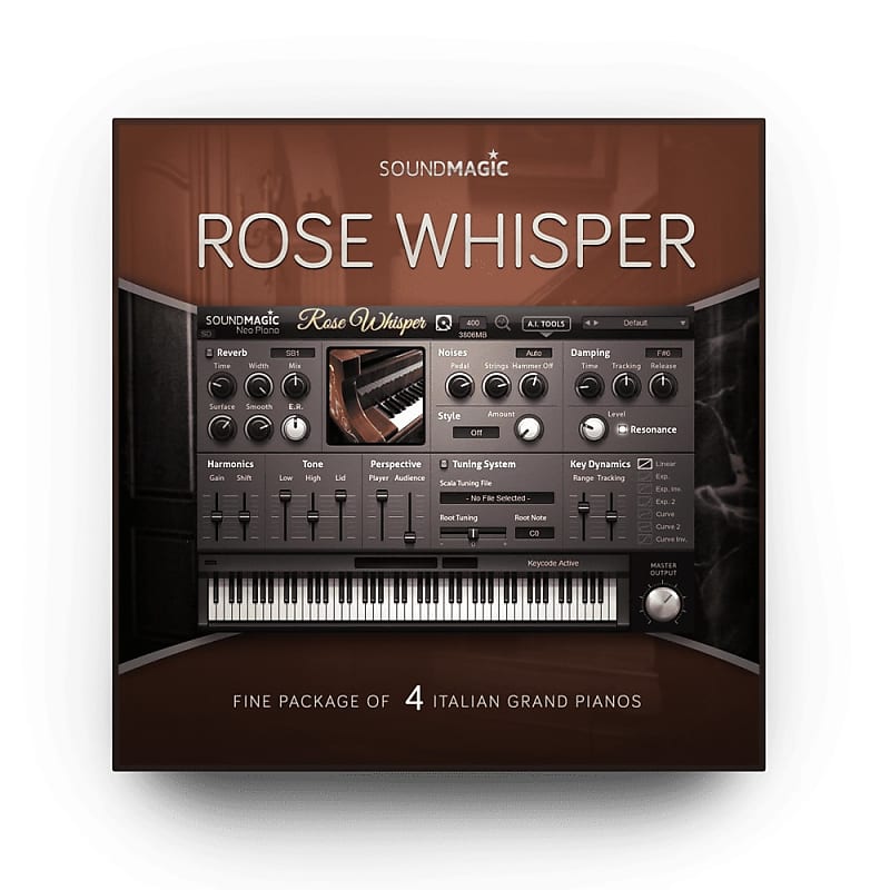 SOUNDMAGIC Rose Whisper Italian Grand Pianos Sample Library | Reverb