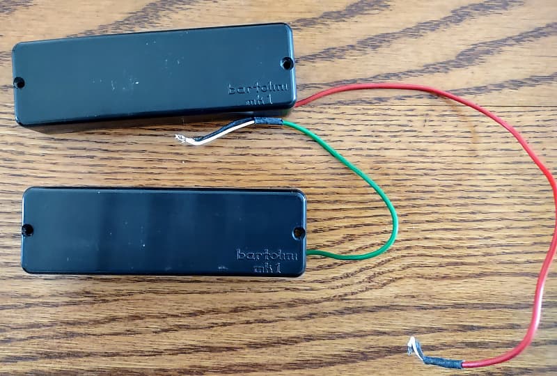 Bartolini MK1 4-String Active Bass Pickup Set | Reverb