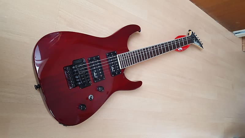 Jackson Professional Fusion HH 1993 Transparent wine red | Reverb