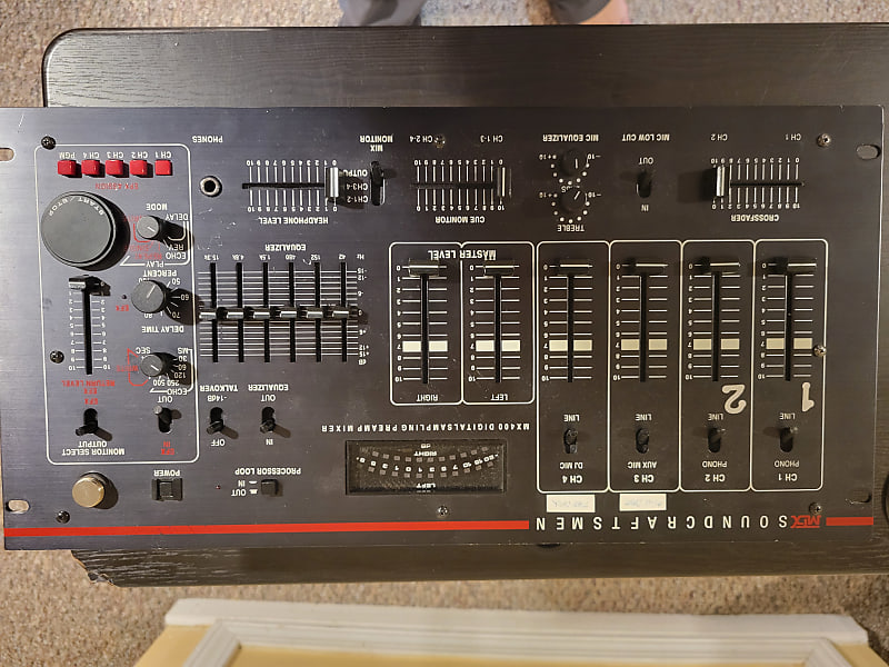 MTX MX-400 MIXER/EFFECTS UNIT Mid 90s | Reverb