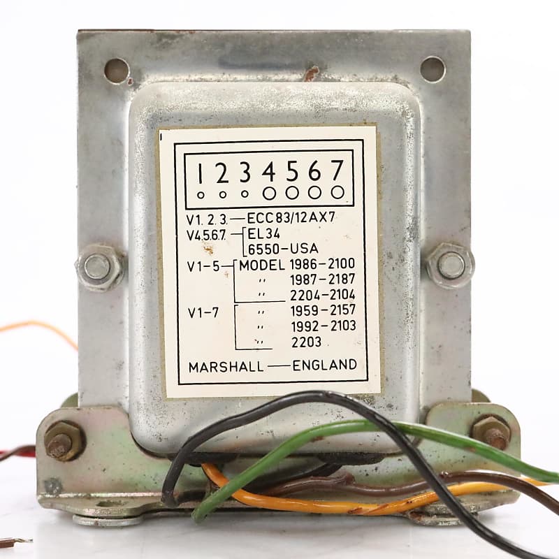 70's Marshall Dagnall C2668 Output Power Transformer Dennis | Reverb