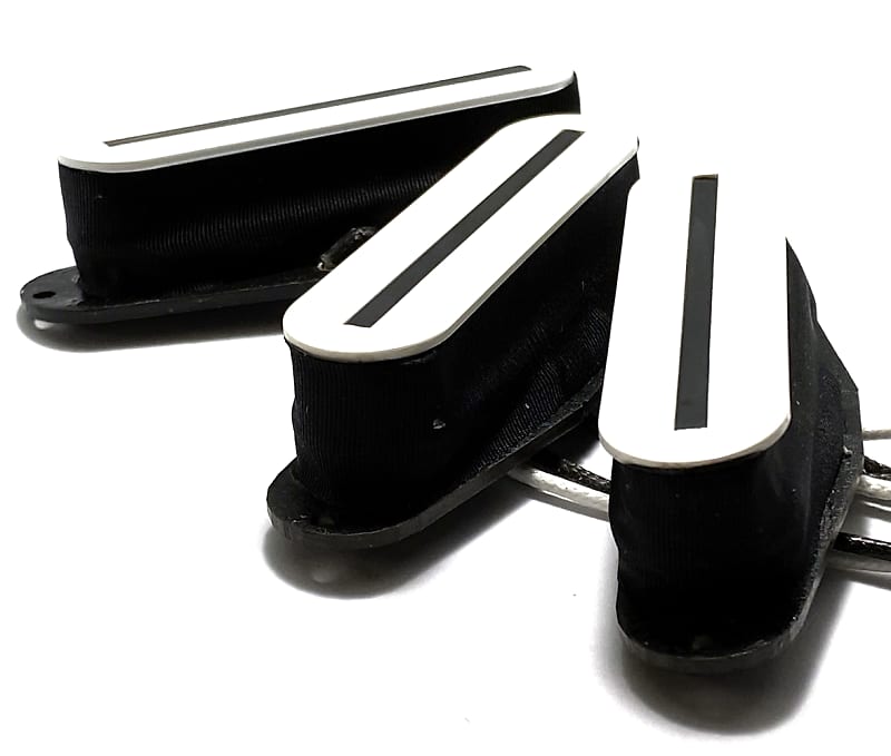 Dragonfire Oracle Rail Singles Set, Modern Ceramic Strat SSS | Reverb