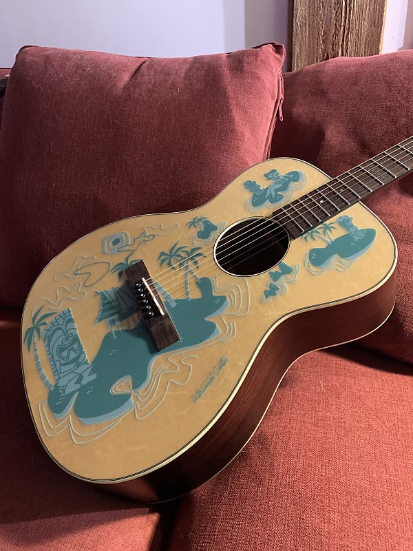Mollo Tiki Man OM 2022 Acoustic Guitar | Reverb
