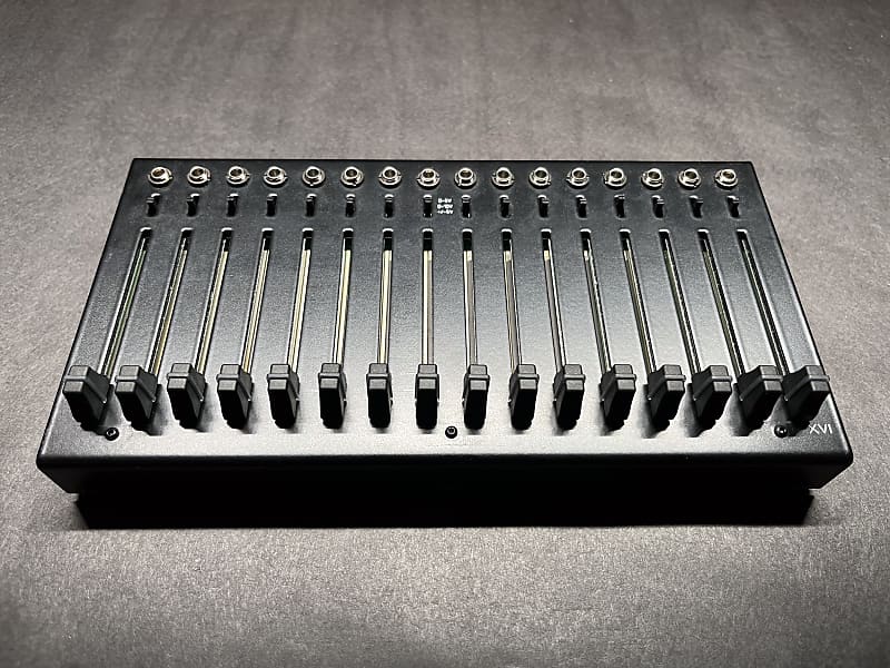 Michigan Synth Works XVI Desktop USB 16 Channel Fader Bank | Reverb