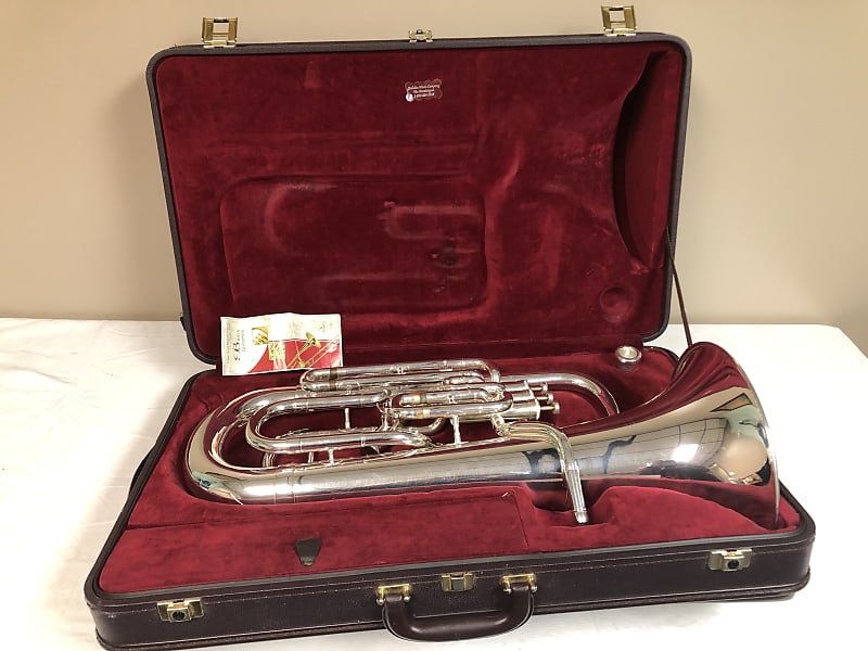 2000 Besson BE765 Euphonium, Silver | Reverb
