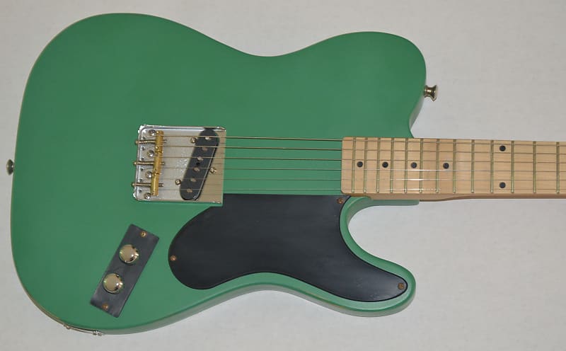 Snakehead Telecaster Surf Green Replica Fender Parts Nitro | Reverb