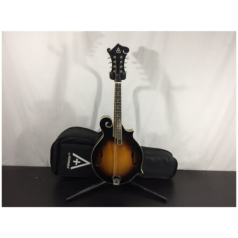 Hohner AFM40-TBS F-Style Mandolin, Tobacco Burst w/ Gig Bag - | Reverb