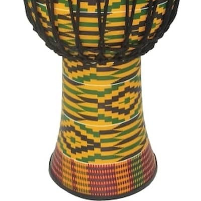 Tycoon Percussion 10” Fiberglass Rope Tuned Djembe - Marble - | Reverb