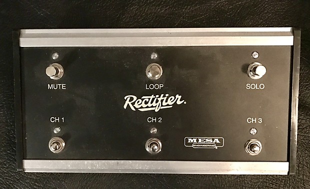 Mesa Boogie Dual rectifier foot switch foot switch for guitar | Reverb
