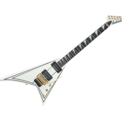 Jackson RR5 Randy Rhoads White Ivory With Black Pinstripes SD | Reverb