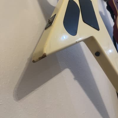 Westone Dimension IV 1984 - White Lightning Bolt w/ OHSC | Reverb