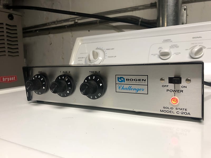 Bogen Challenger Model C-20A Solid State | Reverb
