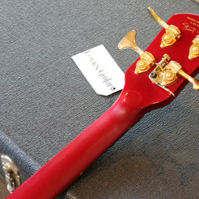 Spector Euro 4 LX 4-String Electric Bass Guitar Trans Red + | Reverb