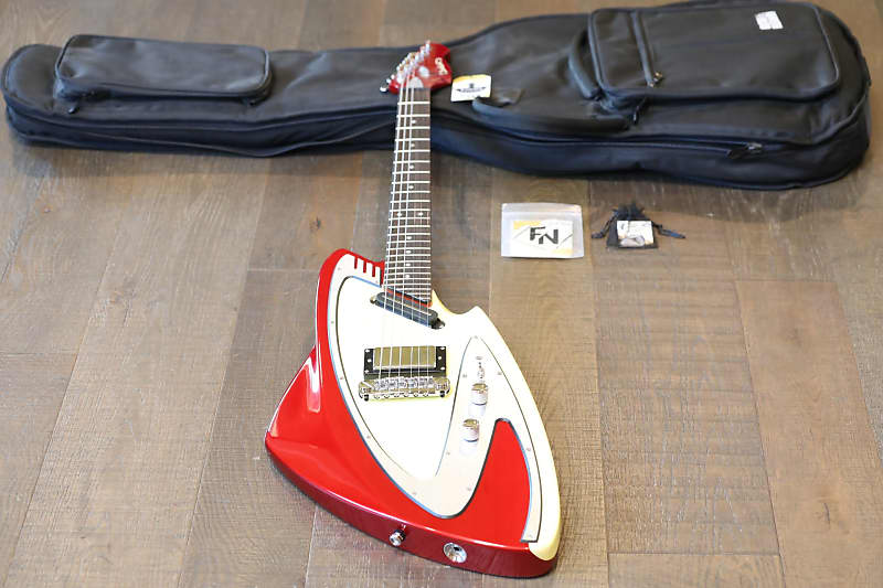 Backlund Model 100 Electric Guitar Metallic Red + | Reverb Australia