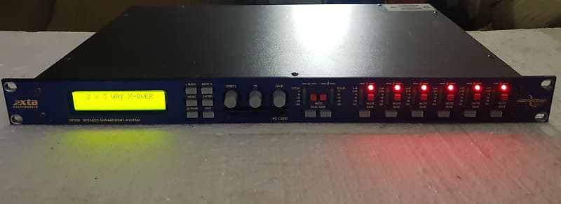 XTA DP226 Speaker Management System 2000s Blue/Black | Reverb