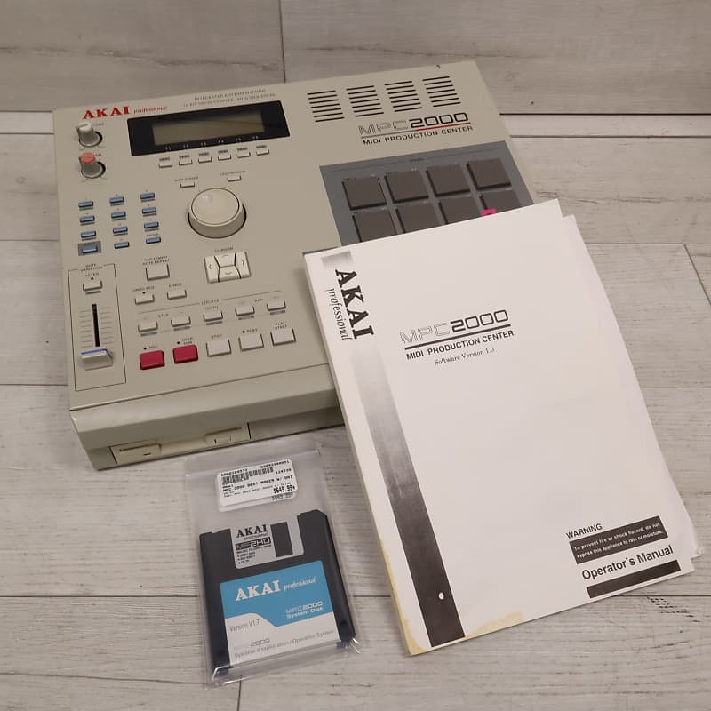 Akai MPC 2000 Sequencer Superb Condition! w/ 2 ZIP Drives & | Reverb