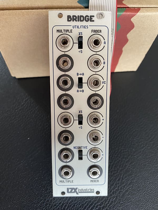 LZX Industries Bridge Video Synthesis Module | Reverb