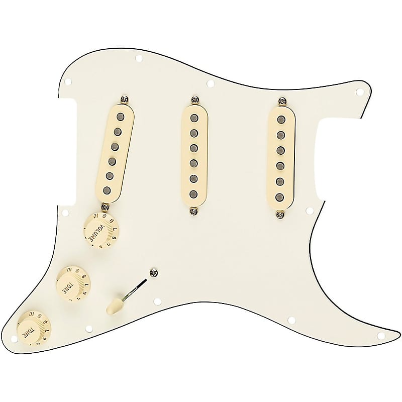 Fender Stratocaster SSS Tex Mex Pre-Wired Pickguard | Reverb