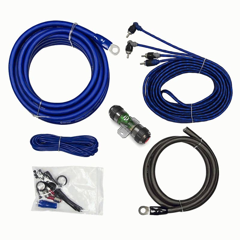 Raptor R4A4 950W 4AWG Amp Kit with RCA Cable - Mid Series | Reverb
