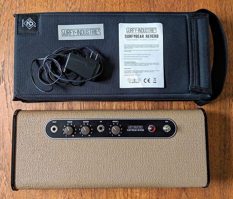 Surfy Industries SurfyBear Classic spring reverb pedal 2018 | Reverb