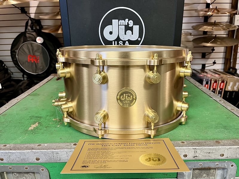 DW True-Cast 7x14 Snare Drum 2025 - Cast Bronze | Reverb