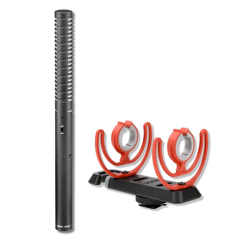 Rode NTG2 Multi-Powered Shotgun Microphone with Rode SM3-R | Reverb