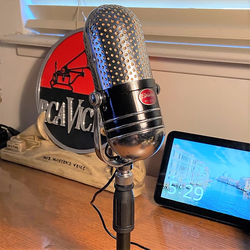 1960's SHIELD M-102 Dynamic Pill Microphone -upgraded audio, | Reverb