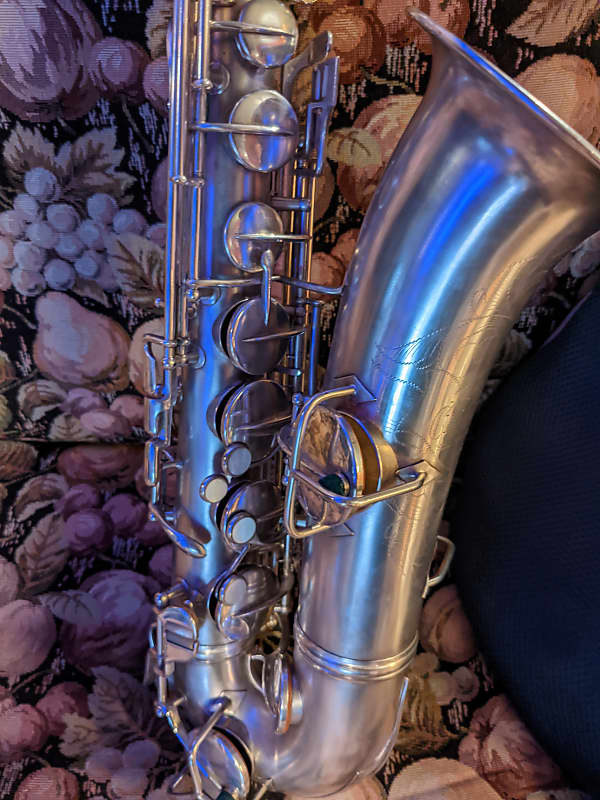 Conn New Wonder Series 1 C Melody Saxophone 1924 Silver With | Reverb