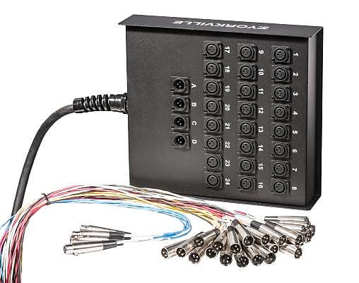 Yorkville SN-244XB Standard 24 Channel Snake w/XLR Sends & | Reverb