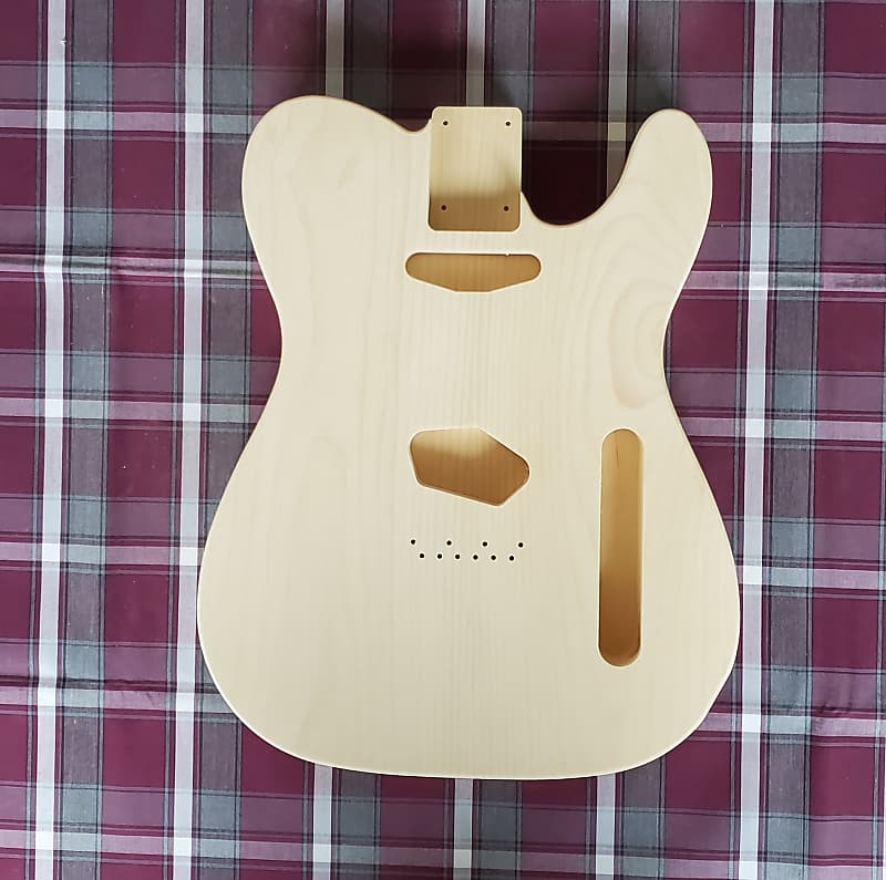 Woodtech Routing 2 pc Eastern White Pine Telecaster Body - | Reverb