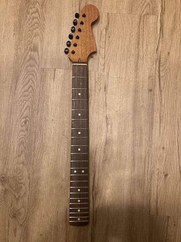 Warmoth Stratocaster (Strat) Mahogany neck with satin finish | Reverb