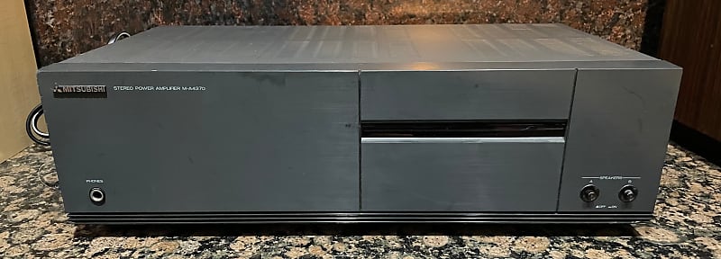 Mitsubishi M-A4370 4 Channel Stereo Power Amplifier 75 WPC | Reverb