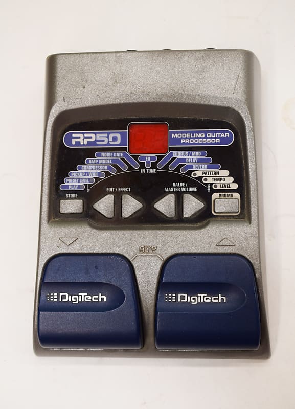 Digitech RP50V Modeling Guitar Processor | Reverb
