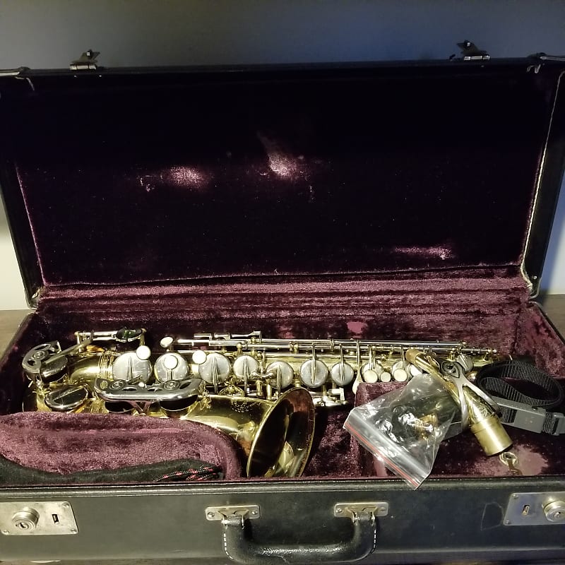 Ida Maria Grassi Alto Saxophone 1969 Gold Lacquer and Nickle, | Reverb