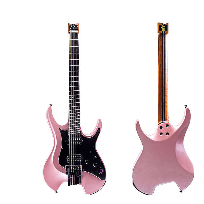 Mooer GTRS W800 Intelligent Electric Guitar Pink with GWF4 | Reverb