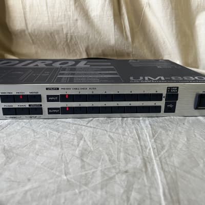 EDIROL UM-880 roland 8 IN/8 OUT USB MIDI Interface/MIDI | Reverb