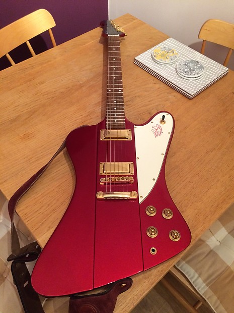 Tokai Firebird 1990s Candy apple red | Reverb UK