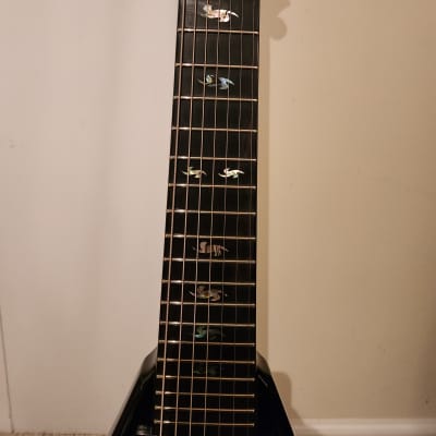 Bernie Rico Jr Vixen 7 String Deluxe 2010 Blue Burst | Reverb