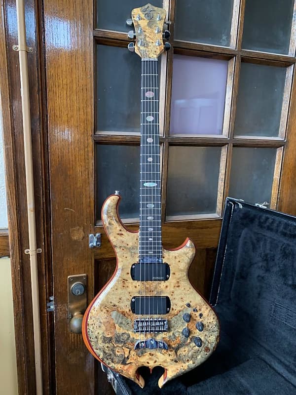 Alembic Darling With LEDs New Old Stock - Buckeye Burl | Reverb