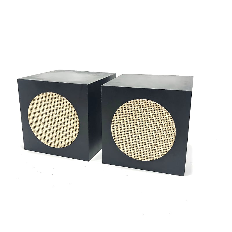 Vintage OLSON 6” Cube Reference Speakers MIJ | Reverb