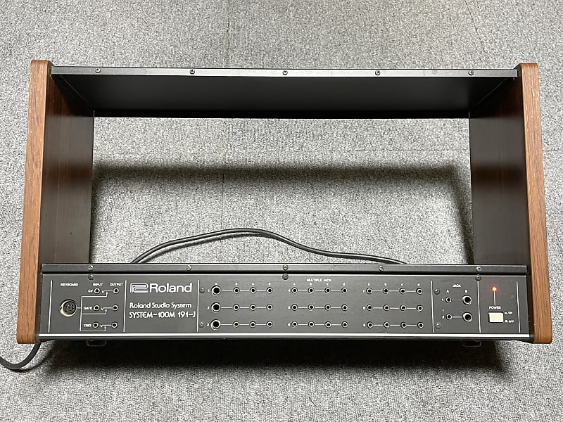 Roland System-100m 191-J Analog Synthesizer modular rack | Reverb