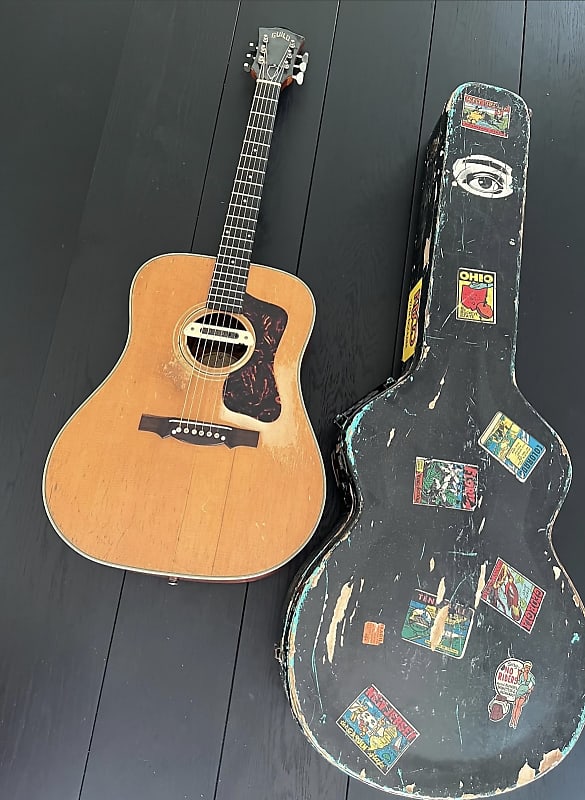 Guild D44 1966 Natural | Reverb