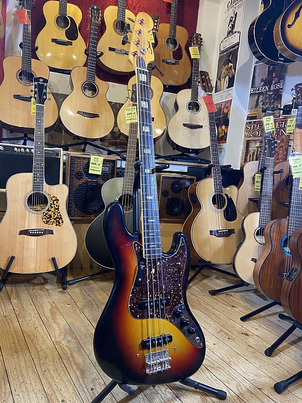Cimar Jazz Bass Fujigen 1978 - Sunburst | Reverb