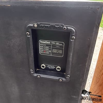 SoundTech CX4 Studio Monitors (1980s - Oak) | Reverb