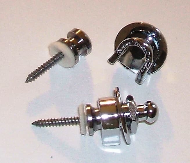 USA Fender Strat Schaller Strap Locks & Knobs for Jazz Tele - | Reverb